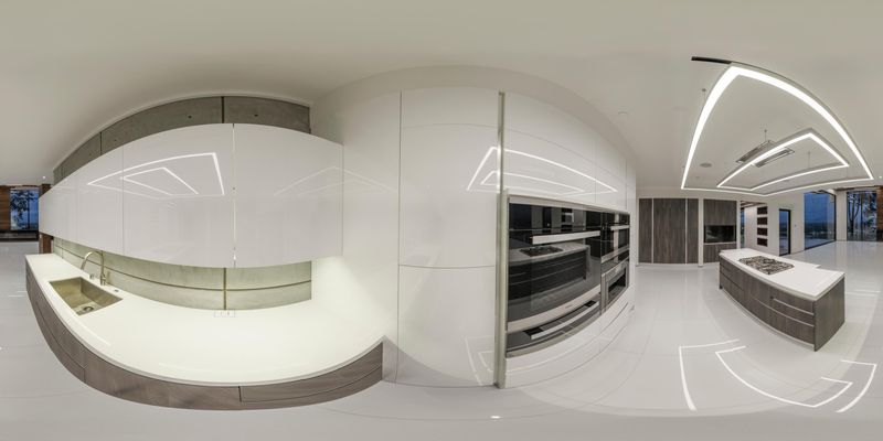 Modern Kitchen in Los Angeles, California HDRi Maps and Backplates
