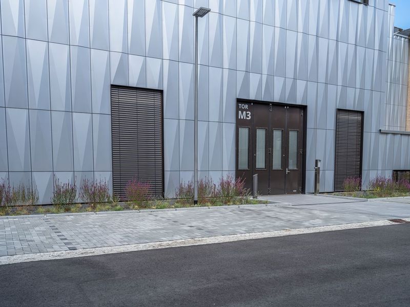 Modern Office Buildings in a German City, Europe HDRi Maps and Backplates