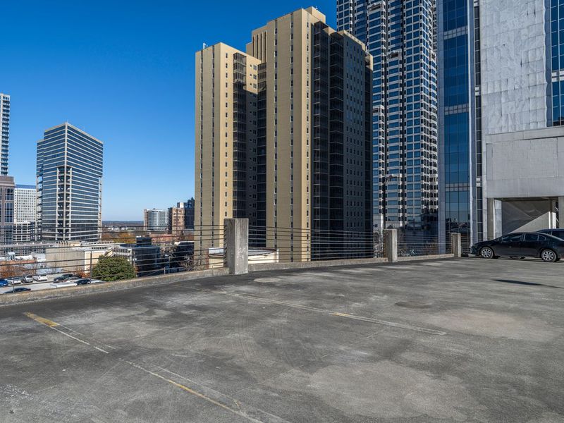 Modern Parking Deck in Atlanta, Georgia HDRi Maps and Backplates