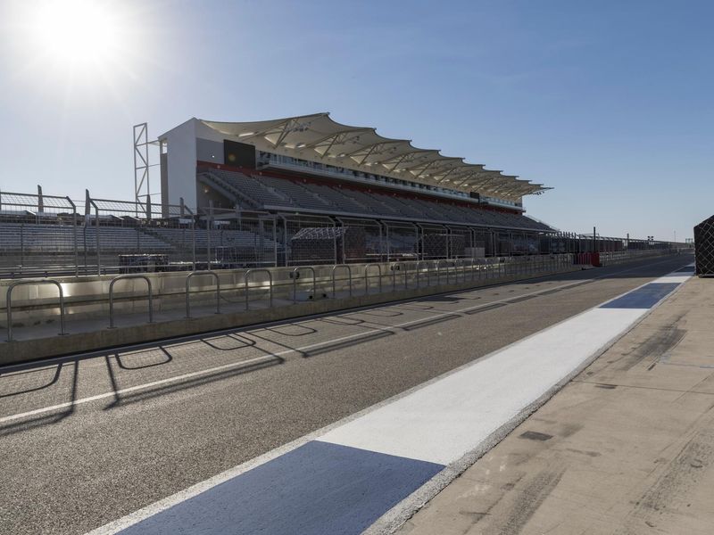 Modern Race Track Stadium in Sunshine HDRi Maps and Backplates