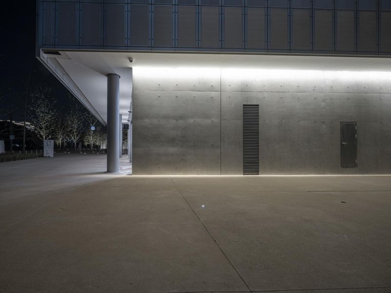 Modern Walkway in Shanghai Illuminated by Artificial Light HDRi Maps ...
