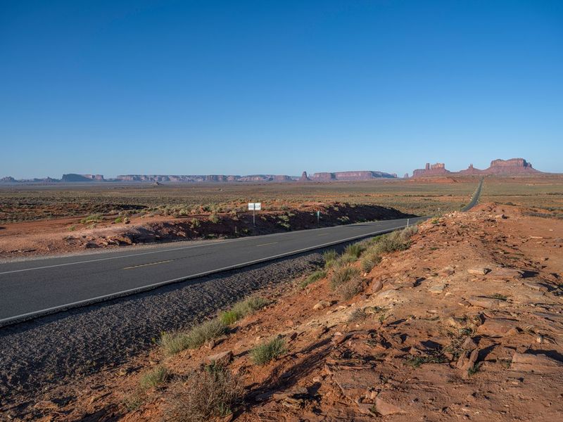 Monument Valley Arizona Dawn Road HDRi Maps and Backplates
