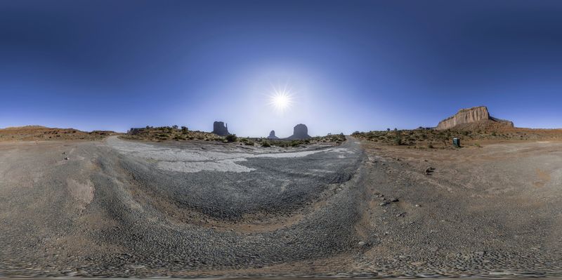 Monument Valley, Arizona: Off-Road Adventure HDRi Maps and Backplates
