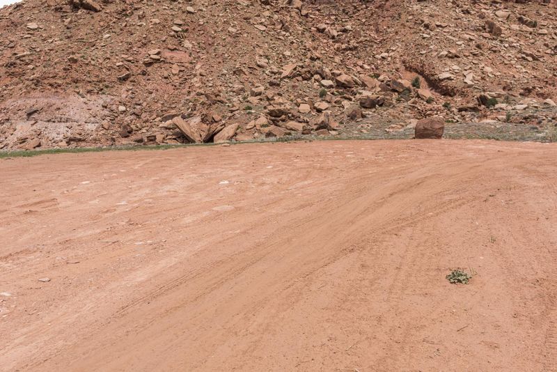 Motorcycle Riding on a Dirt Road in Utah's Desert Landscape HDRi Maps ...