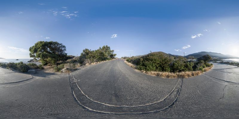 Mountain Pass Road: Pine Trees and Stunning Landscape HDRi Maps and ...