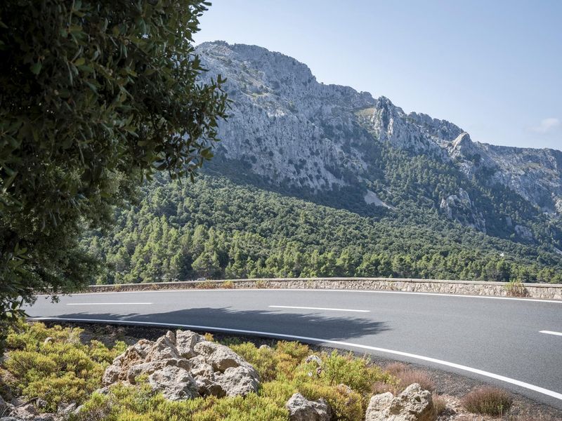 Mountain Road Through the Highlands of Spain HDRi Maps and Backplates
