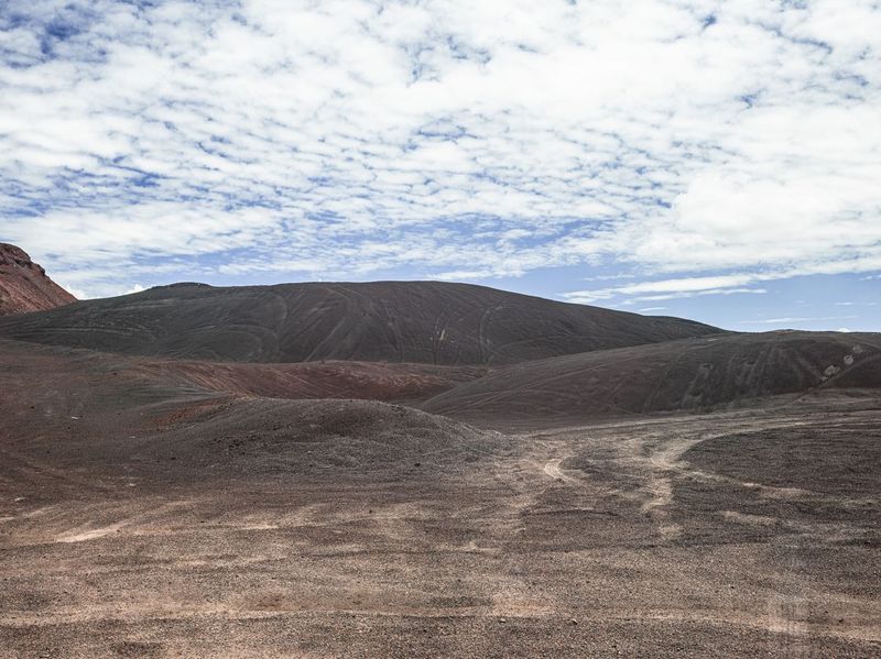 Mountain Slope: Open Space with Clouds HDRi Maps and Backplates