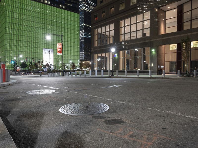 New York City Urban Nightlife with Artificial Lights - HDRi Maps and ...