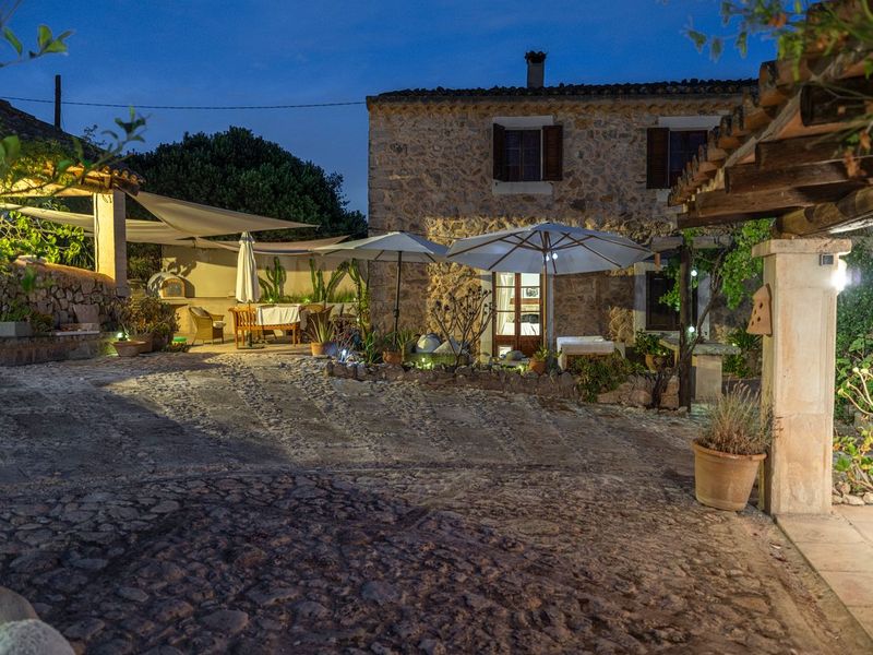 Night Scene: European Rural Landscape under Artificial Light HDRi Maps ...