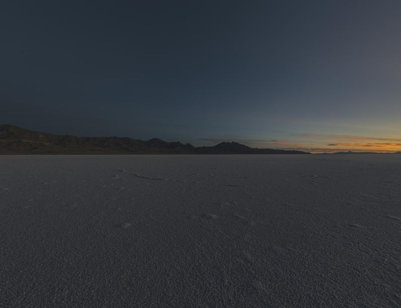 Night Sky over a Desert Landscape HDRi Maps and Backplates