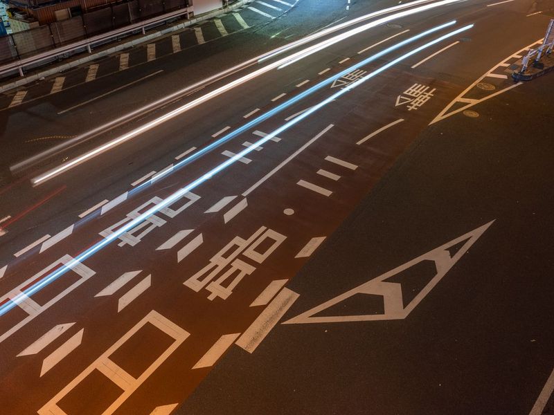 Night Time City Lights in Tokyo, Japan HDRi Maps and Backplates