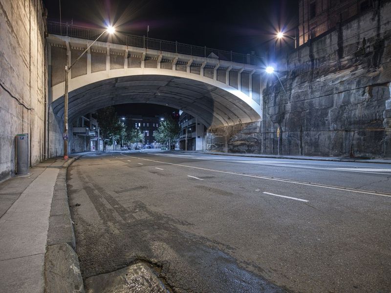Night Time Urban Design: Tunnel Underpass HDRi Maps and Backplates