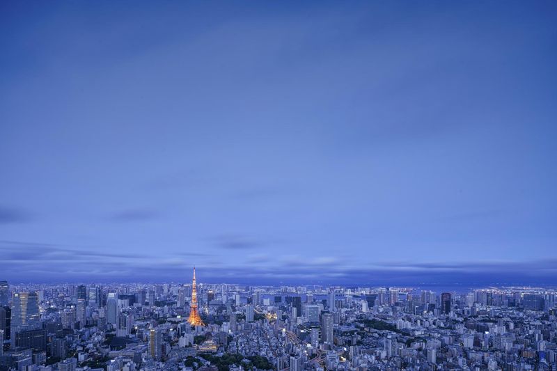 Night View of Tokyo Cityscape - HDRi Maps and Backplates