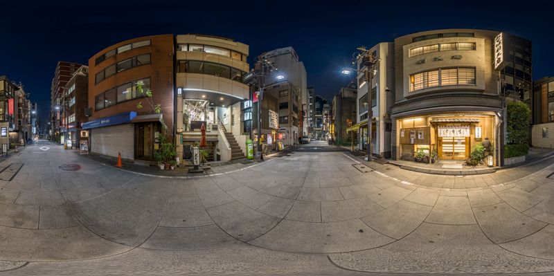 Nightlife in Tokyo, Japan: City Lights and Urban Design HDRi Maps and ...