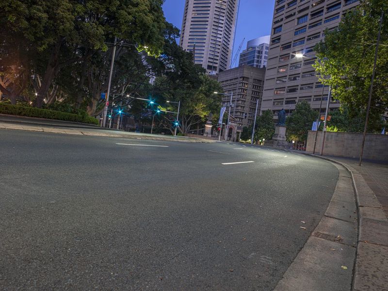 Nighttime Cityscape: Urban Design and Street Lights HDRi Maps and ...