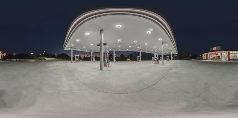 Nighttime at the Gas Station: Empty and Illuminated HDRi Maps and ...