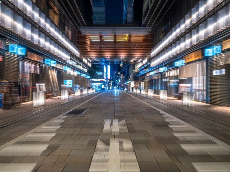 Nighttime in Tokyo: City Lights of Japan HDRi Maps and Backplates