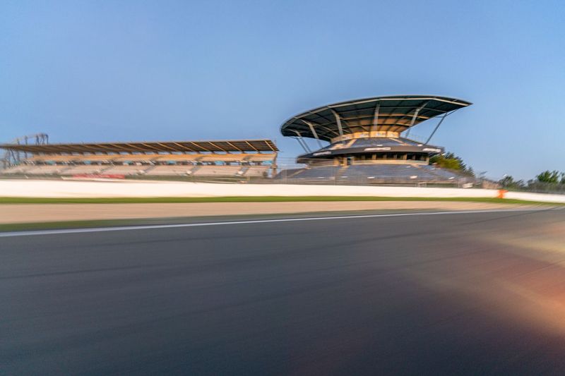 Nürburgring Race Track in Germany at Dawn HDRi Maps and Backplates
