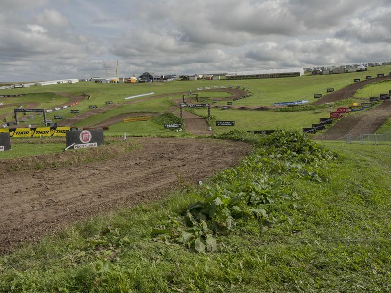 Off-Road Grass Track in the UK Landscape HDRi Maps and Backplates