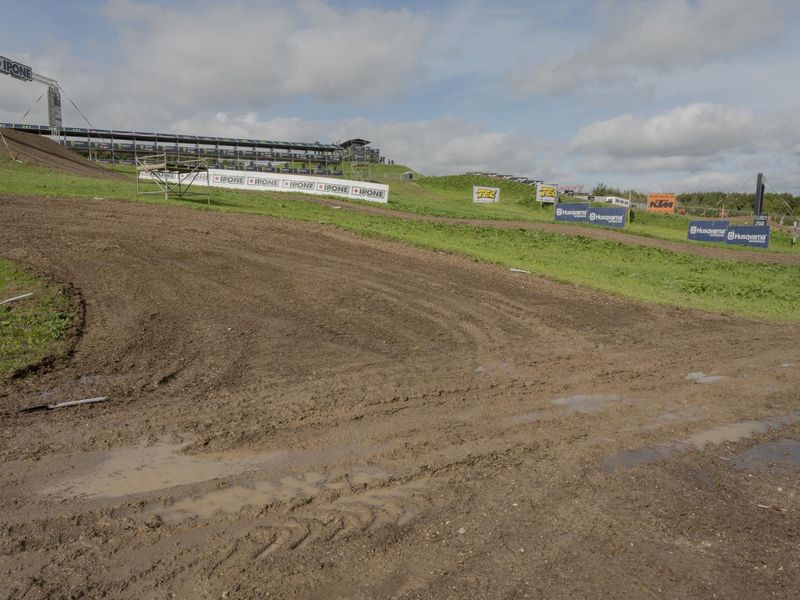 Off-Road Rally Race Track on Highland Pasture - HDRi Maps and Backplates