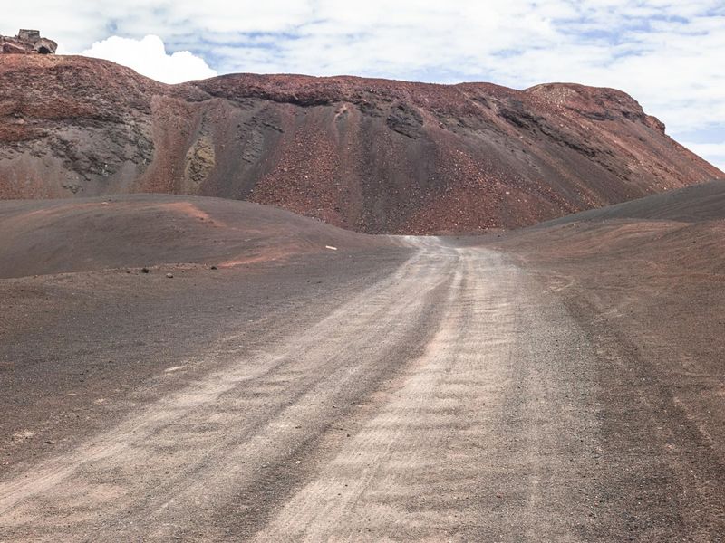 Off-Road Track in the Highlands: Surrounded by Mountain Ranges HDRi ...