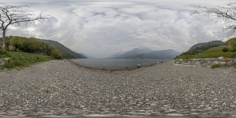 Off-Road Track in Italy's Coastal Mountains HDRi Maps and Backplates