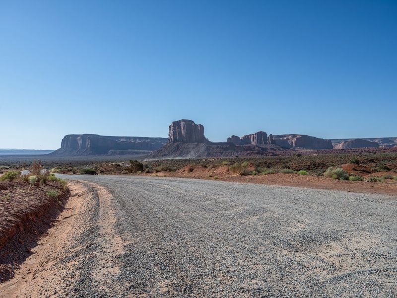 Off-Road Track in Monument Valley, Utah HDRi Maps and Backplates