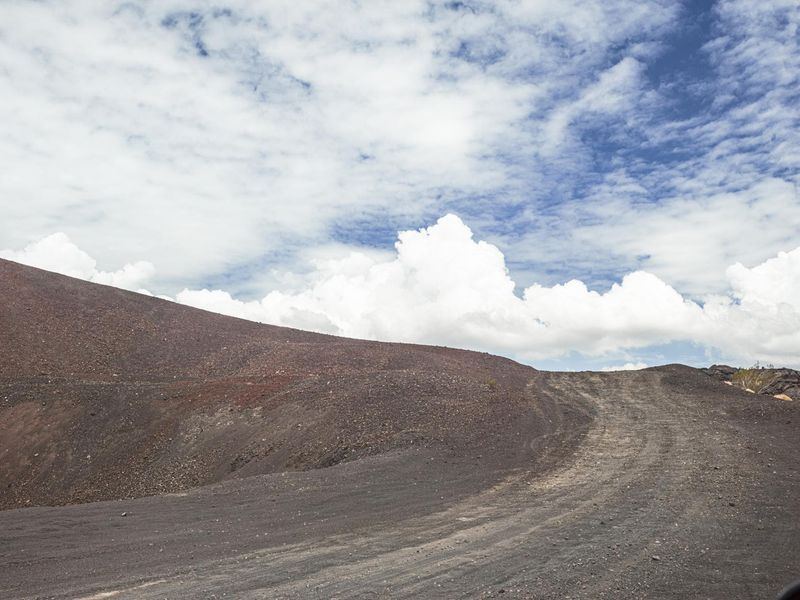 Off-Road Track in Natural Landscape Terrain - HDRi Maps and Backplates