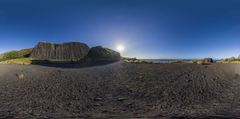 Off-Road Track in the USA: Mountain Scenery HDRi Maps and Backplates