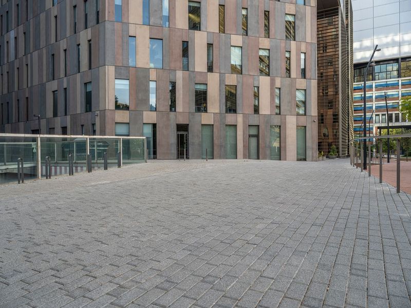 Office Building in Barcelona, Spain HDRi Maps and Backplates