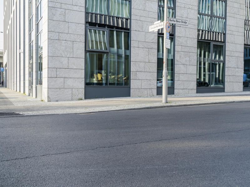 Office Building in Berlin: Storefront with Glass Wall HDRi Maps and ...