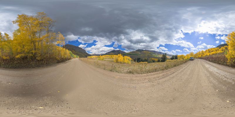 Offroad Mountain Road: A Scenic Adventure HDRi Maps and Backplates