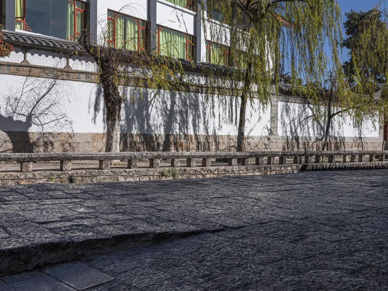 Old Village in Lijiang, China - Quaint Cobblestone Walkway Leading to ...