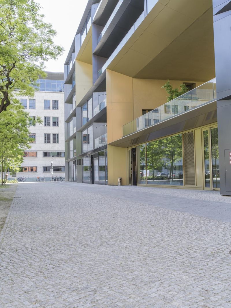 Open Spaces in Berlin: Houses with Unique Facades HDRi Maps and Backplates