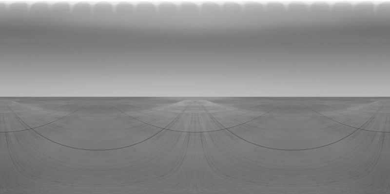 Open Space at Dawn: The Sun Visible HDRi Maps and Backplates
