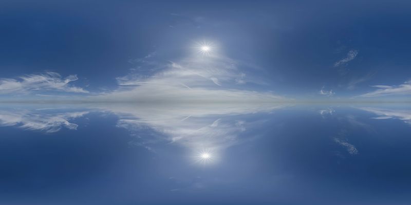 Open Space Under a Dramatic Sky Dome HDRi Maps and Backplates