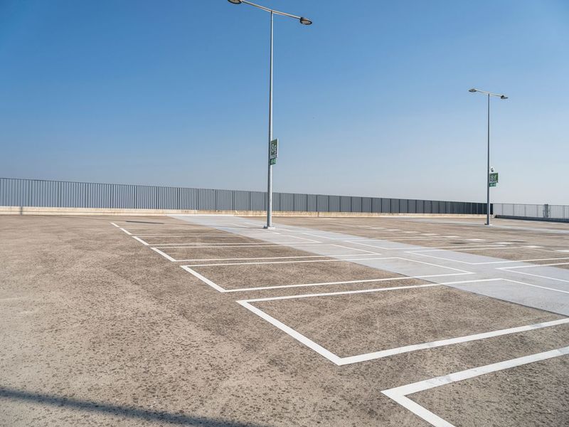 Open Space Parking Lot in the Netherlands, Holland HDRi Maps and Backplates