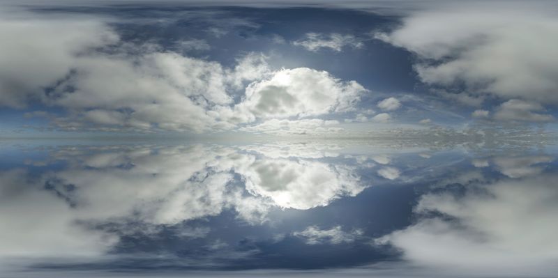 Open Spaces and Sky Domes: A Cloudy Day HDRi Maps and Backplates