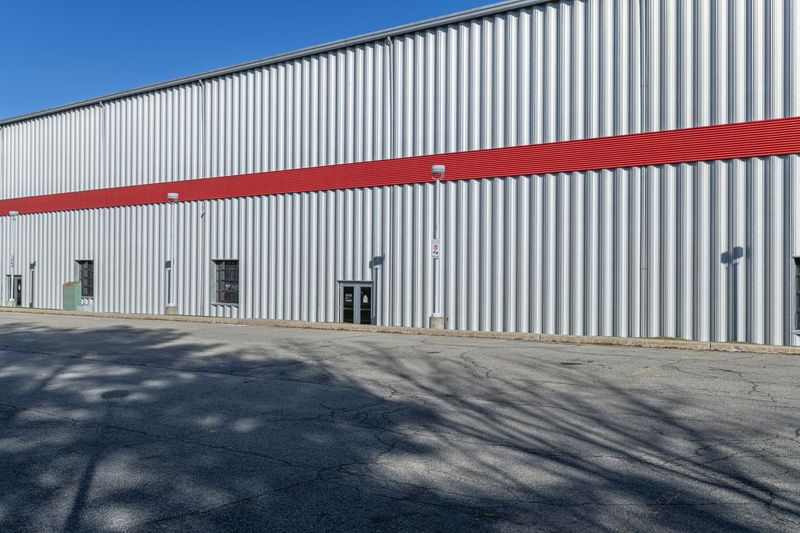 Factory Building in Ottawa, Canada: Clear Sky and Hard Shadows HDRi ...