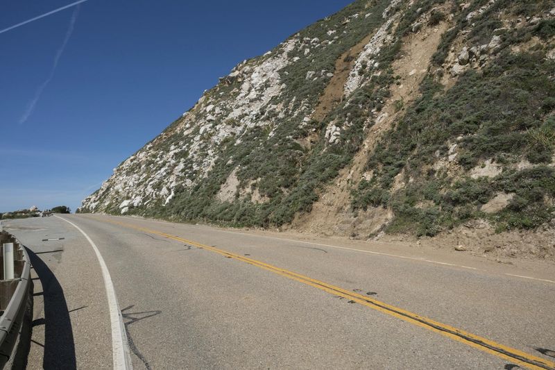 Pacific Coast Highway - Scenic Road with Stunning Mountain Views HDRi ...