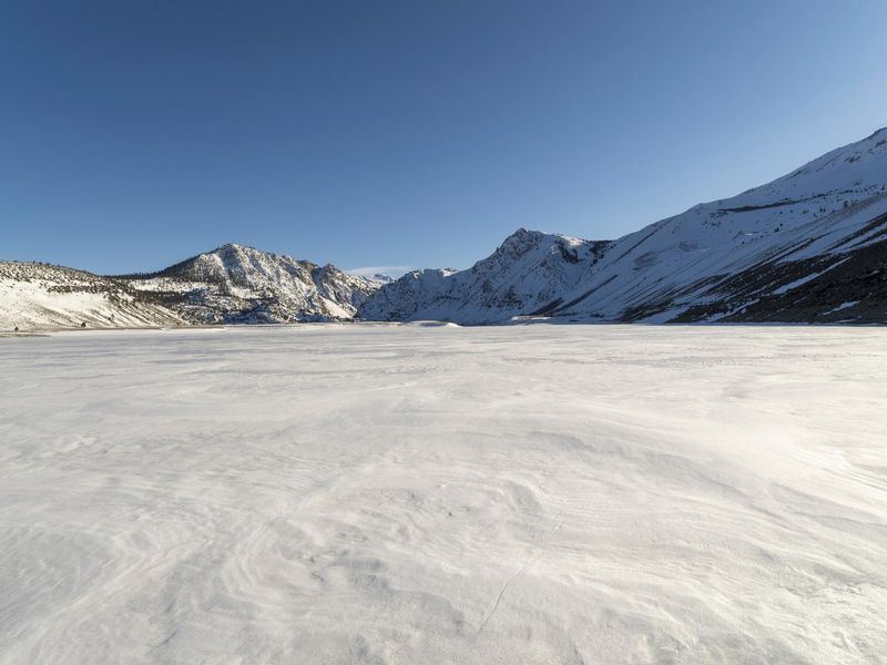 Panorama of a Snow-Covered Mountain Range HDRi Maps and Backplates