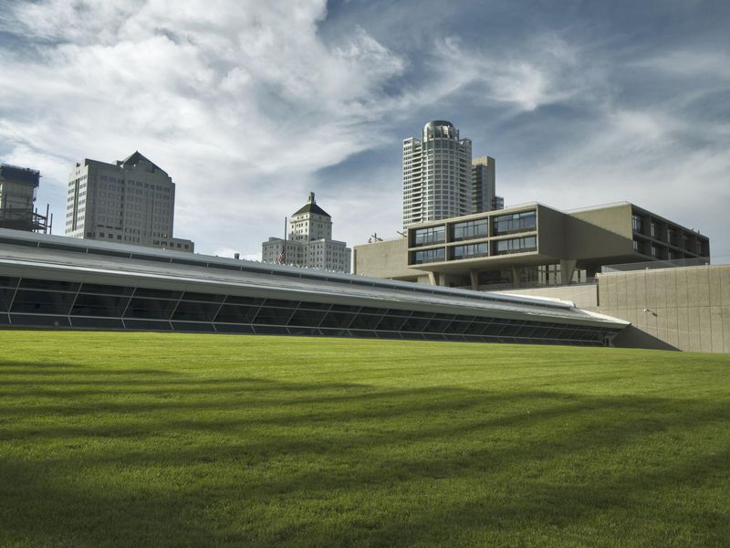 Panoramic View of Modern Architecture in Milwaukee, Wisconsin HDRi Maps ...
