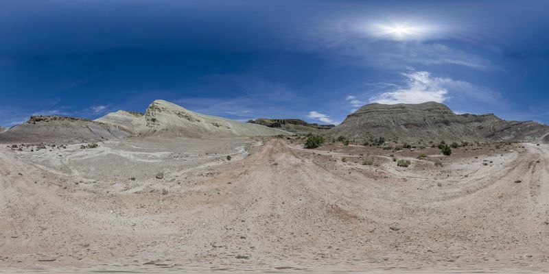 Panoramic View: Exploring the Rugged Terrain of Utah HDRi Maps and ...
