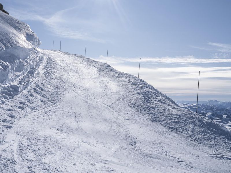 Panoramic Winter Landscape View of the French Alps HDRi Maps and Backplates