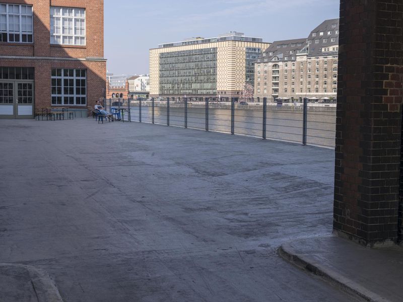 Parking Lot in Berlin: Reflections on Water and Asphalt HDRi Maps and ...