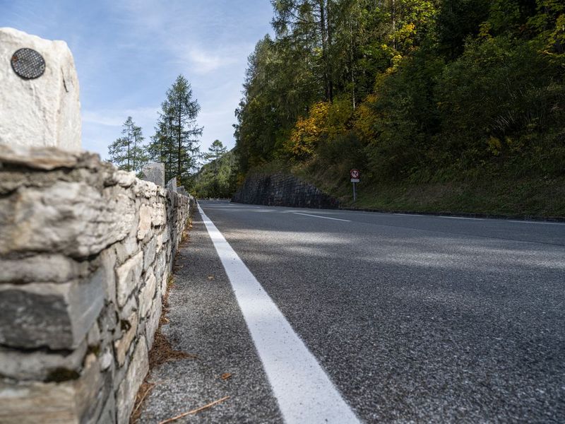 Picturesque Road in Austria Mountains Nature - HDRi Maps and Backplates