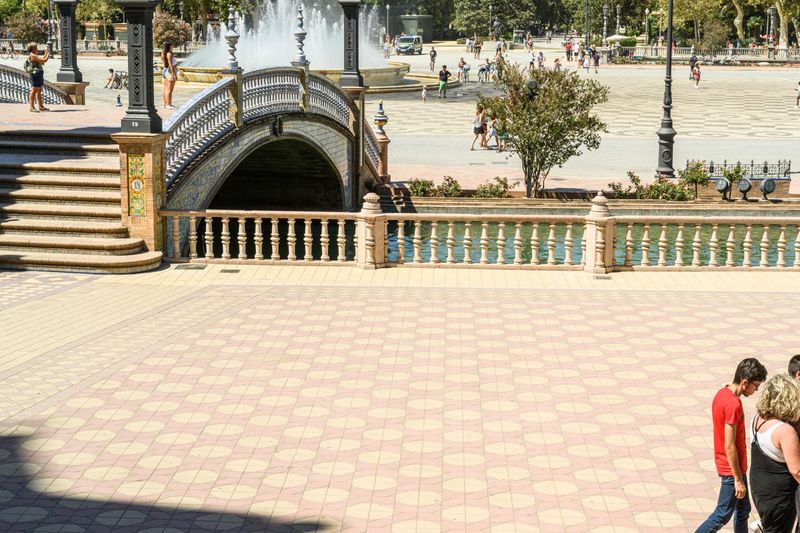 Plaza: A Tile Surface in an Urban Recreational Area HDRi Maps and ...
