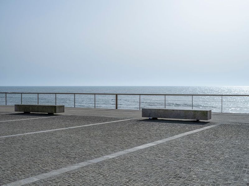Porto Coastline: Clear Sky Beach View HDRi Maps and Backplates