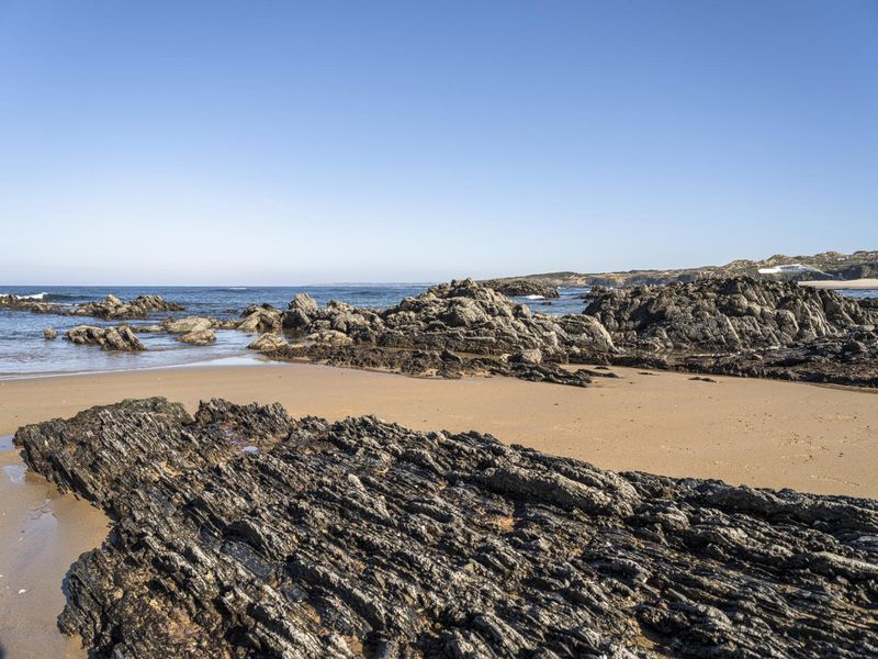 Rock Formation on Portugal's Coastal Terrain HDRi Maps and Backplates