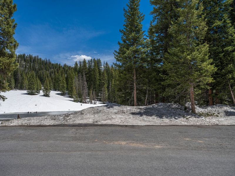A Profile: Asphalt Road in Colorado's Winter Landscape HDRi Maps and ...